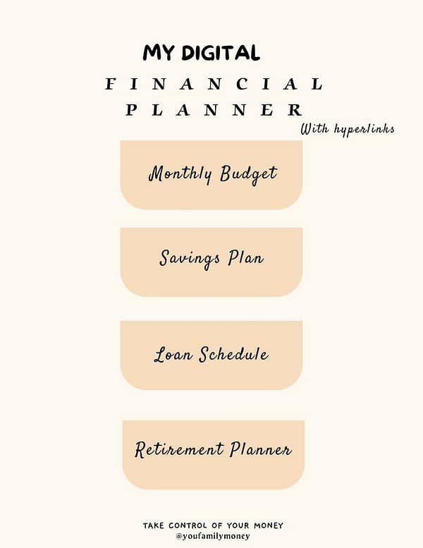 Digital Financial Planner – You, Your Family, Your Money