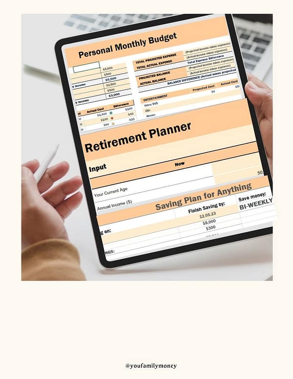 Digital Financial Planner – You, Your Family, Your Money